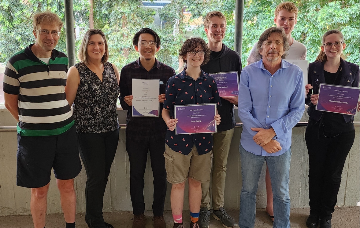 SMP Research Student Poster and Publication Awards 2023 - School of Mathematics and Physics ...